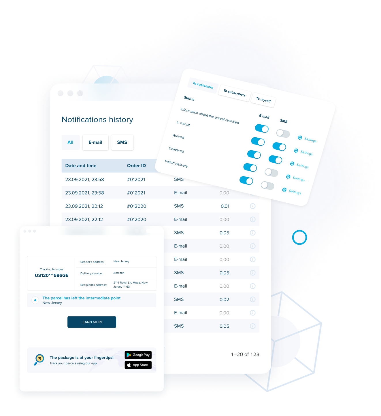 Shipment & Package tracking API for online store owners and businesses!