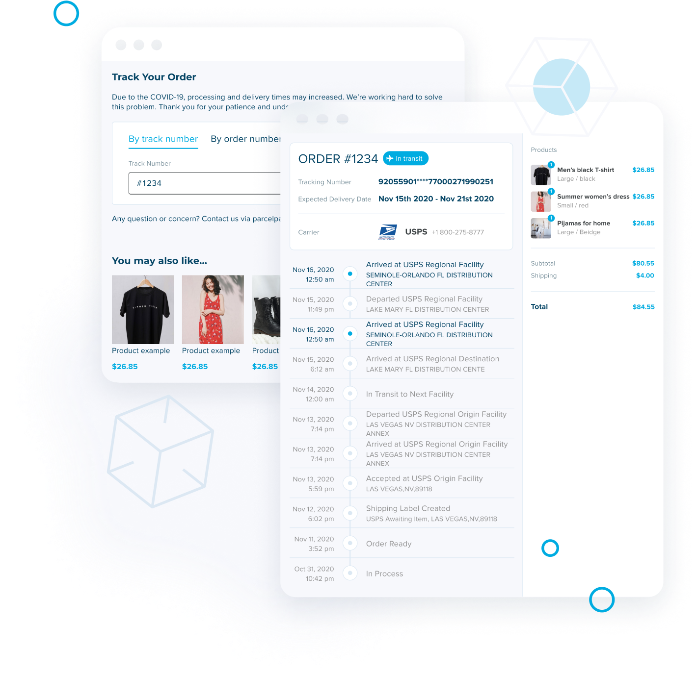 Shipment & Package tracking API for online store owners and businesses!